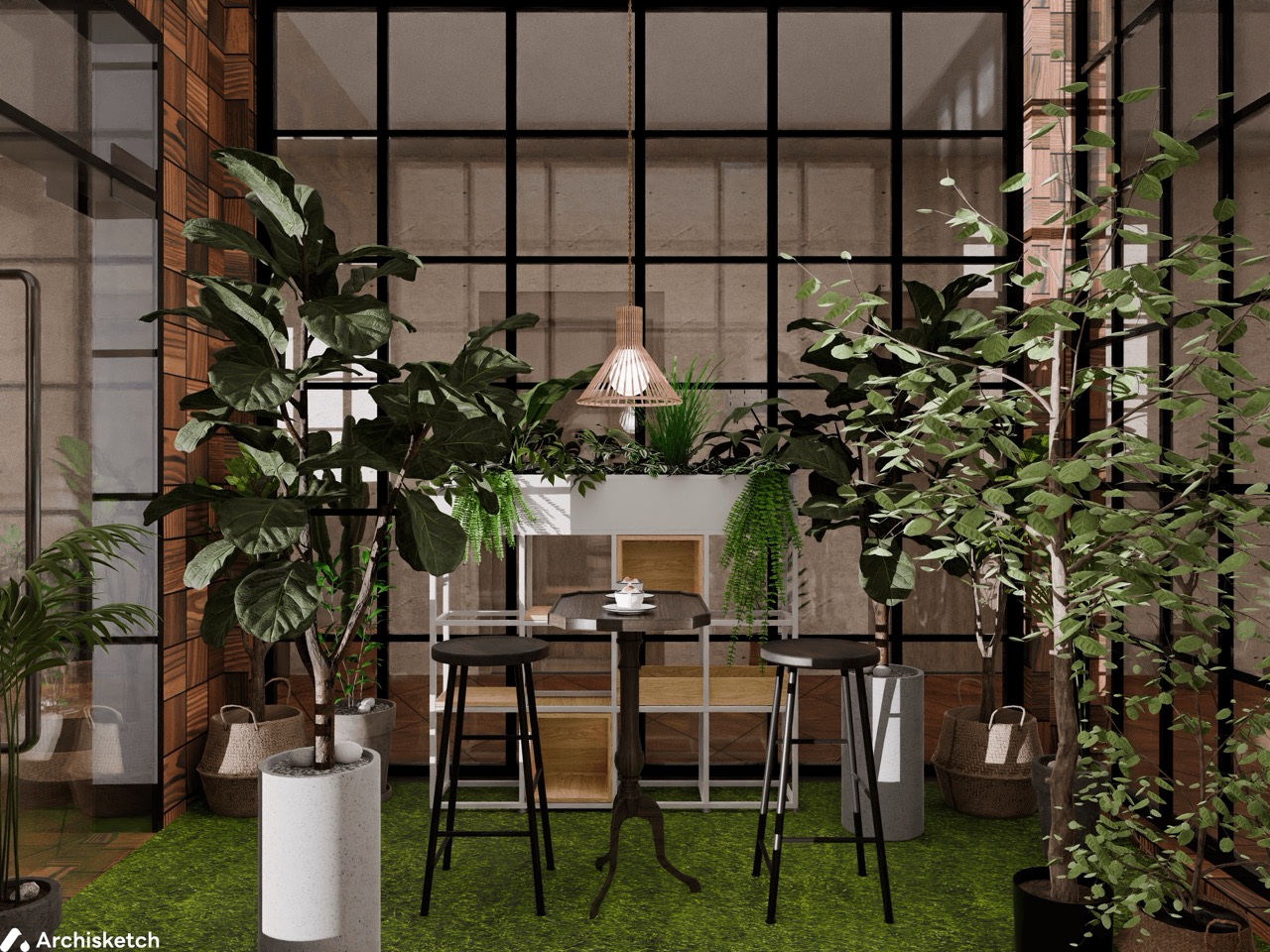 Flourish & Feel at Daily Comfort Home | AI · 3D인테리어, 아키스케치